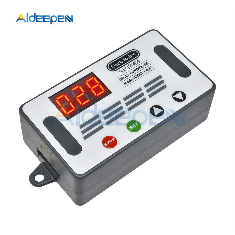 DC6 30V Digital Display Time Relay Module Time Delay Relay Timer Relay – Aideepen