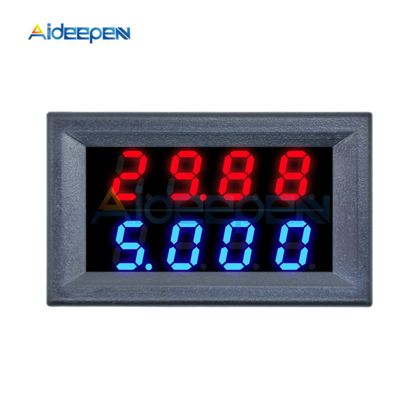 digital voltmeter ammeter display