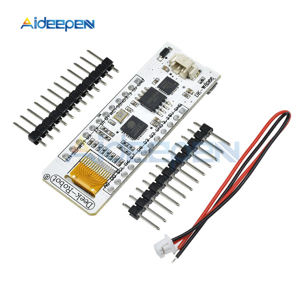 0.91'' ESP8266 WIFI Chip 0.91 inch OLED CP2014 32Mb Flash ESP 8266 Mod ...