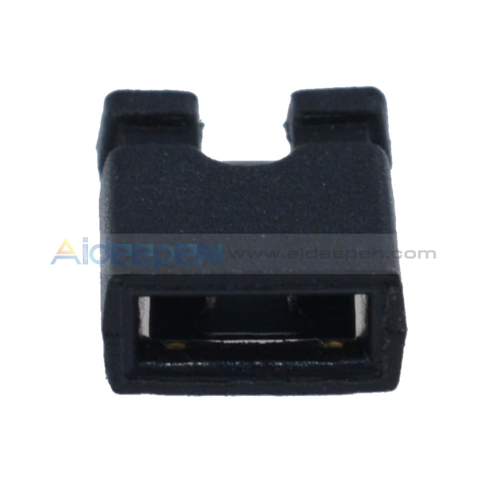 100PCS Pitch Jumper Shorted Cap&Headers & Wire Housings 2.54MM Shunt ...