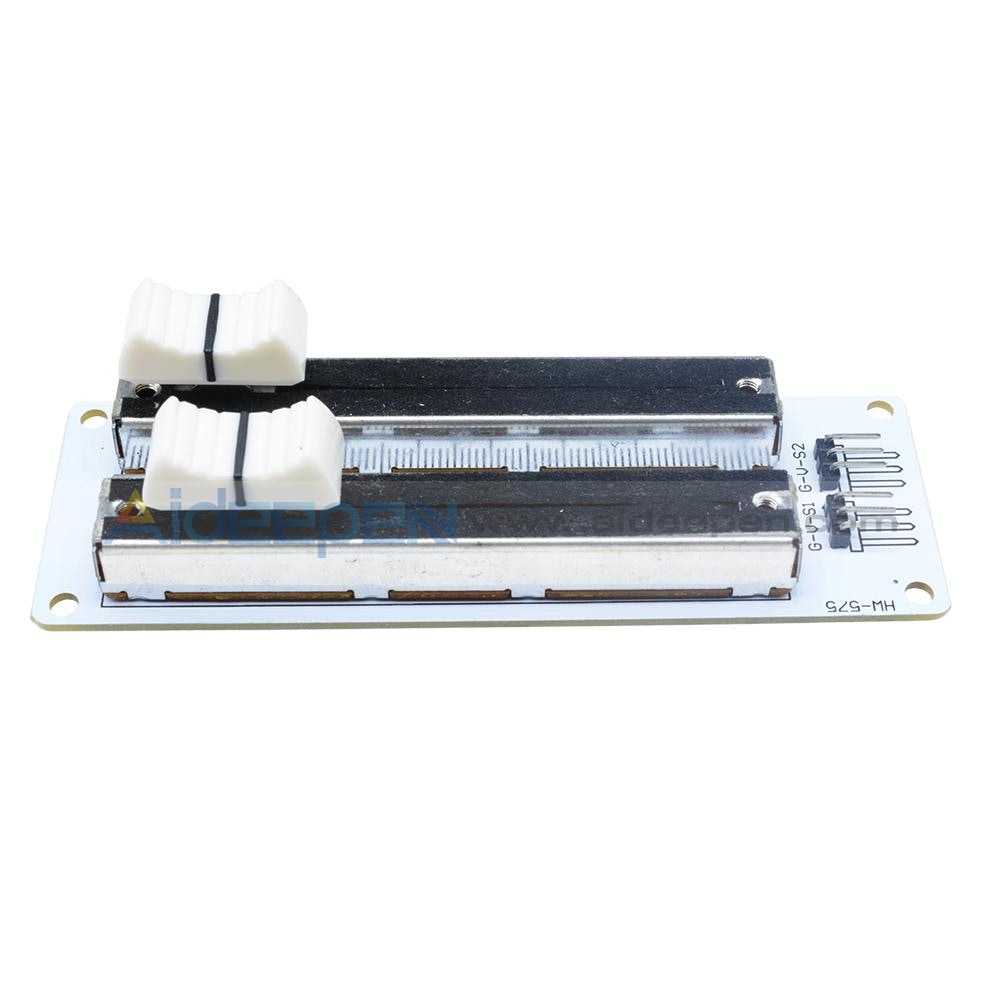10K Double Row Sliding Linear Potentiometer Simulation Electronic ...