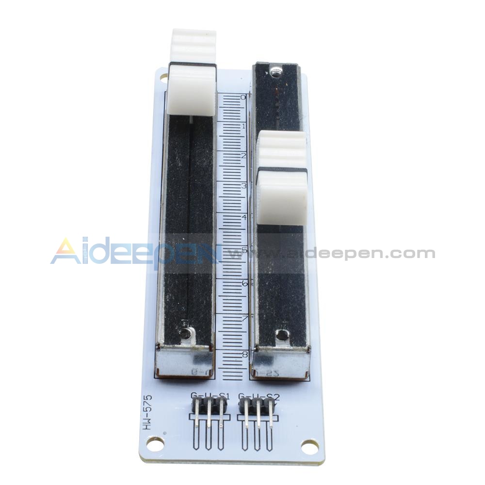 10K Double Row Sliding Linear Potentiometer Simulation Electronic ...