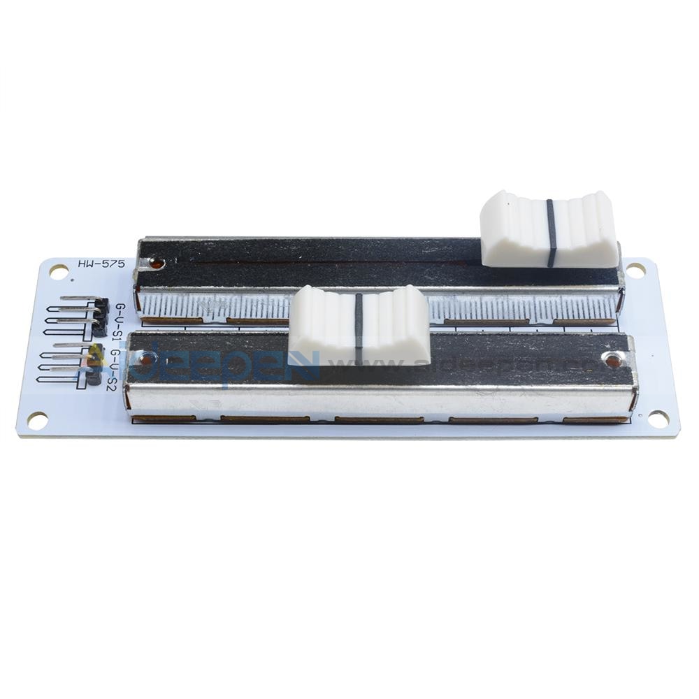 10K Double Row Sliding Linear Potentiometer Simulation Electronic ...