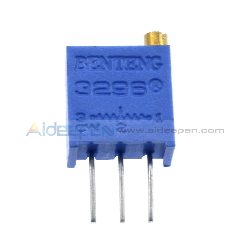 10Pcs 3296W-502 3296 W 5K ohm Trim Pot Trimmer Potentiometer – Aideepen