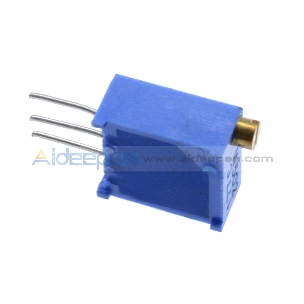 10Pcs 3296W-502 3296 W 5K ohm Trim Pot Trimmer Potentiometer – Aideepen