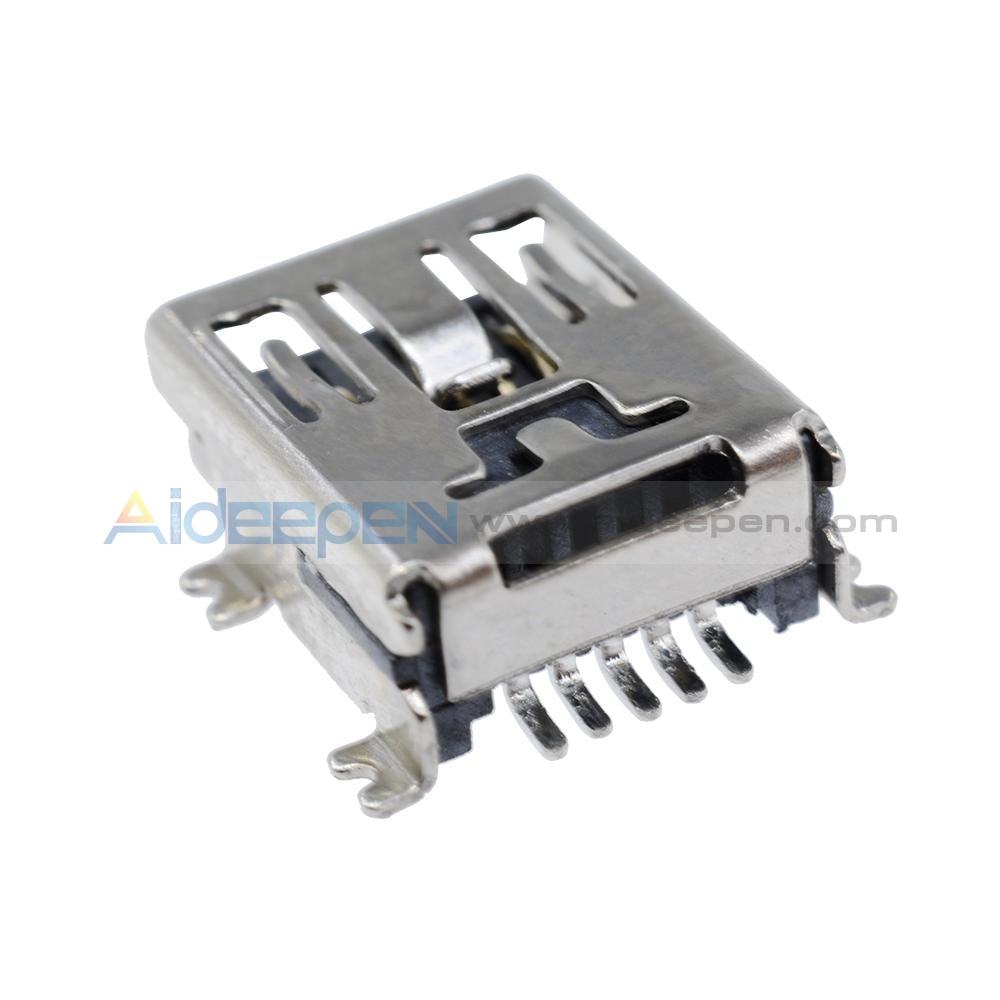 Surface Mount Micro Usb 10-Pack Mini USB Type B Female 10-Pin SMD ...