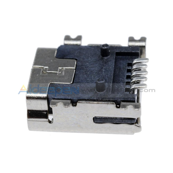 10pcs Mini Usb Type B Female 5 Pin Smt Smd Socket Jack Connector Port
