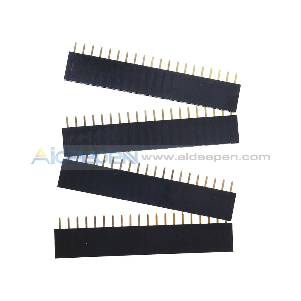 10PCS Single Row 20Pin 1x20 Female Socket Connector 2.54mm Pitch – Aideepen