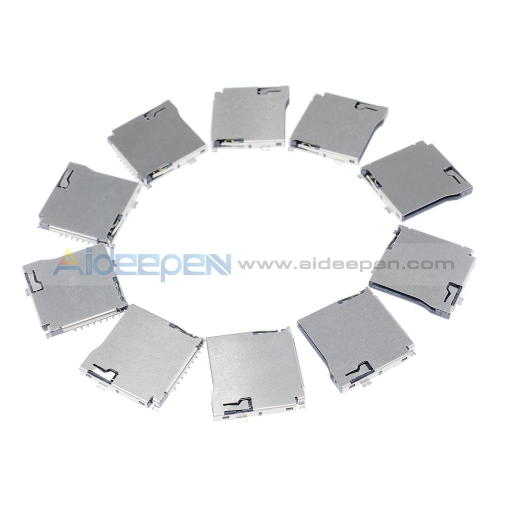 TransFlash TF Micro Memory SD Card Self-eject Socket Plug Adapter ...