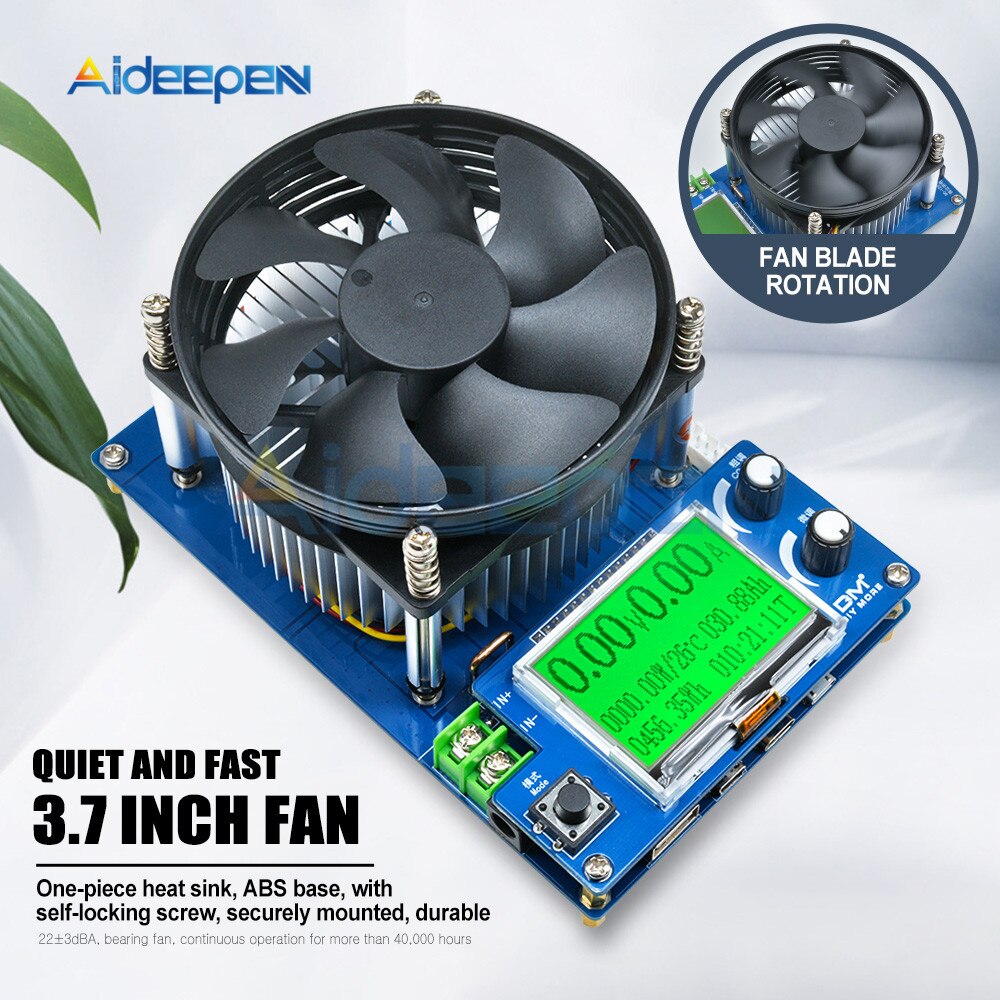 150V 150W Electronic Load Test Instrument Discharge Battery Capacity T ...