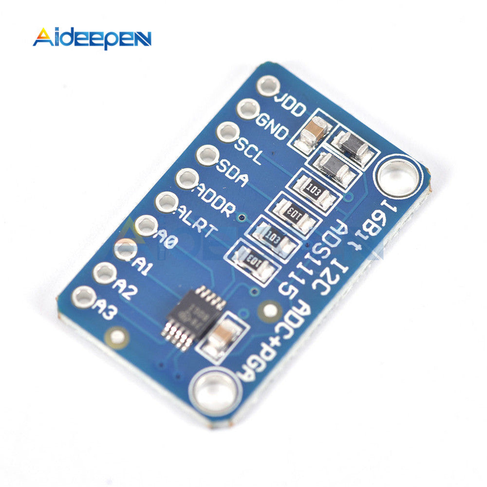 16 Bit I2C ADS1115 Module ADC ultra compact ADC module development boa ...