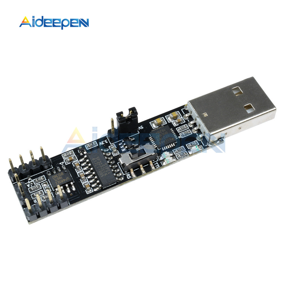 1PC 3 in 1 USB to RS485 RS232 TTL Serial Port Module TTL Converter Ada ...