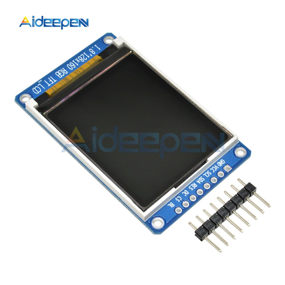 1pc 1.8" 1.8 Inch TFT Screen Full Color 8 PIN 128x160 128*160 SPI Full ...