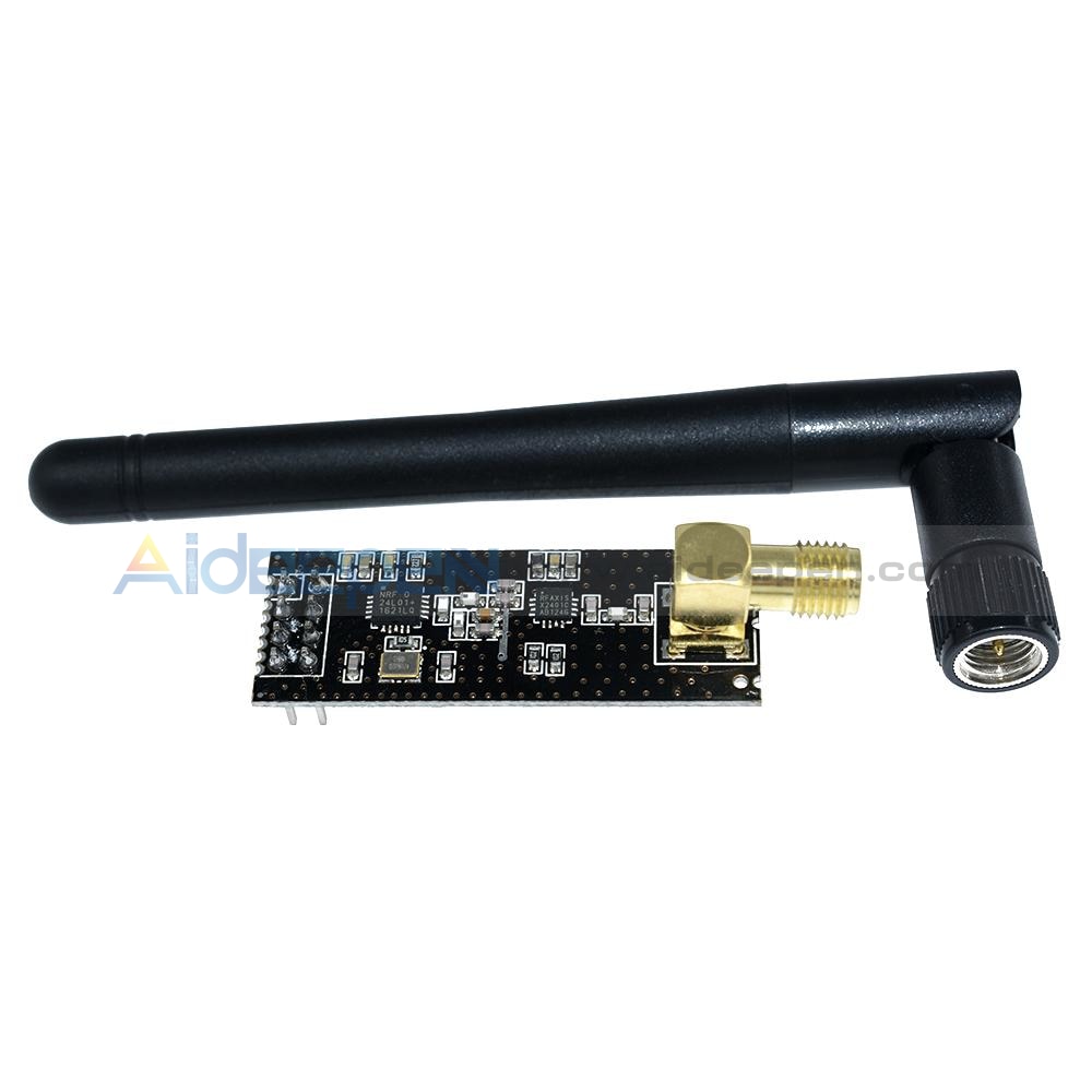 2.4G NRF24L01+PA+LNA SMA Antenna Wireless Transceiver – Aideepen