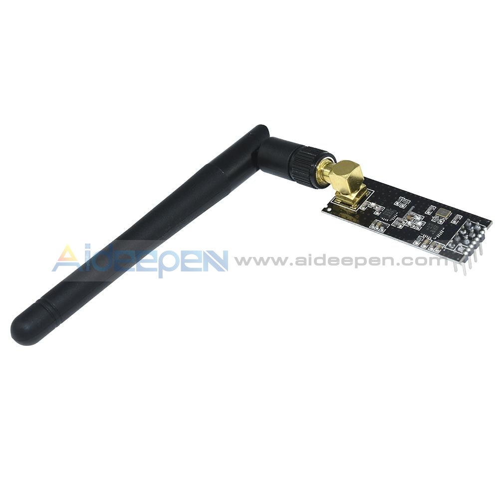 2.4G NRF24L01+PA+LNA SMA Antenna Wireless Transceiver – Aideepen