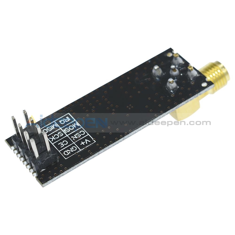 2.4G NRF24L01+PA+LNA SMA Antenna Wireless Transceiver – Aideepen