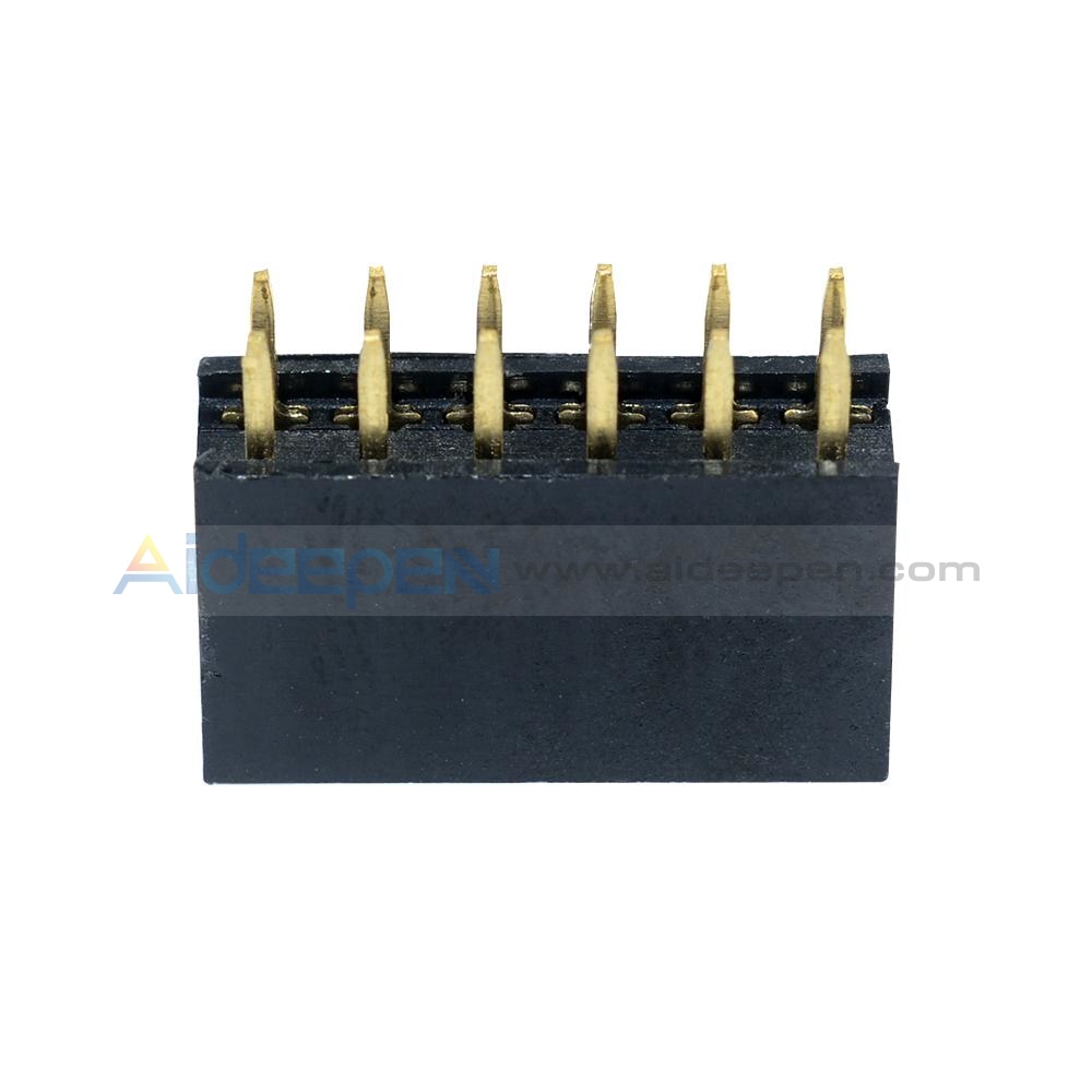 2x6 12 Pin 2.54mm Double Row Female Straight Header – Aideepen