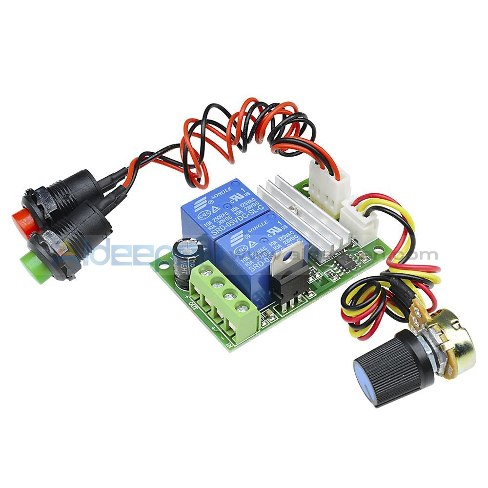 6V-24V 3A DC Motor Speed Control Controller PWM Regulator Reversible S ...