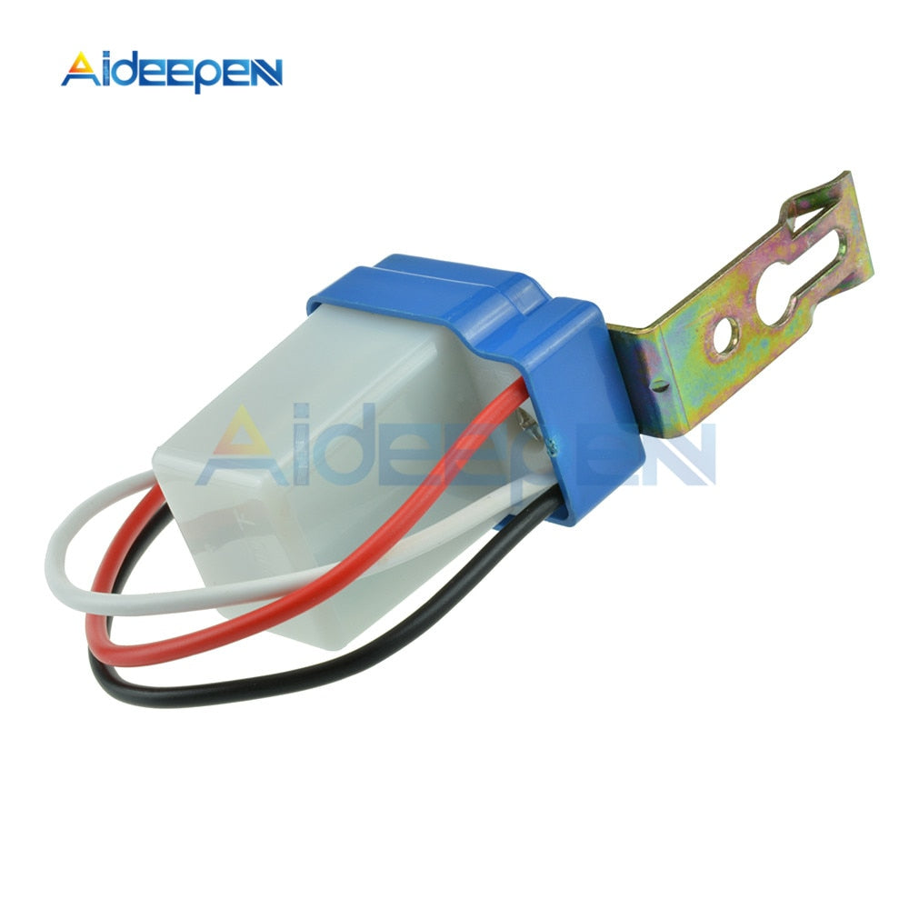 AC 220V DC 12V 24V Automatic Auto On Off Photocell Street Light Switch ...