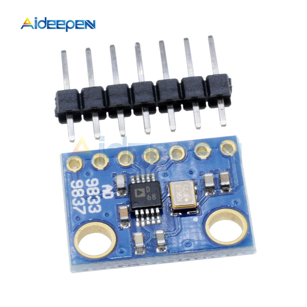 AD9833 Programmable Microprocessors Serial Interface Module Sine Squar ...