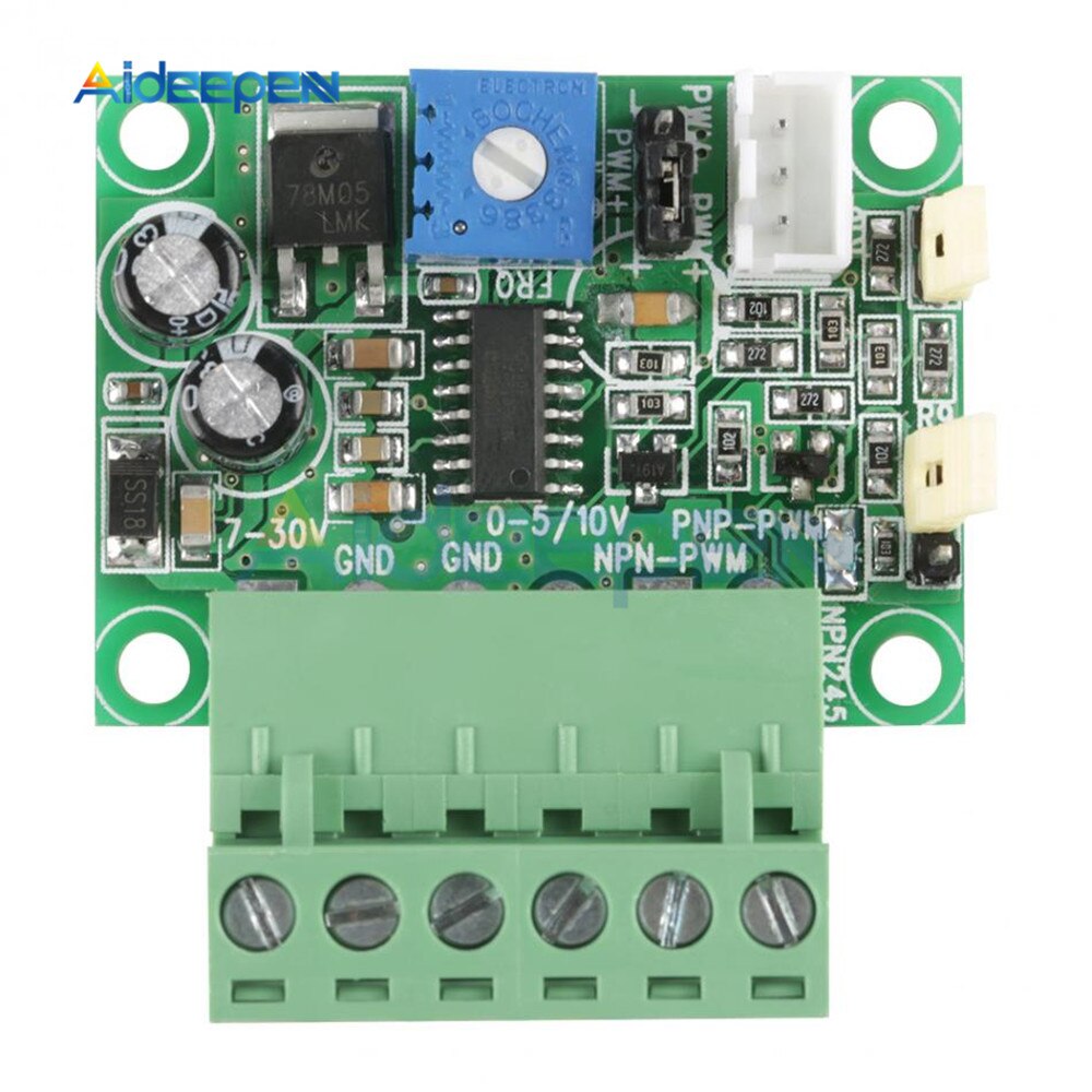 DC 0 5V / 0 10V to 0 100% Analog Input Voltage to PWM Signal Generator ...