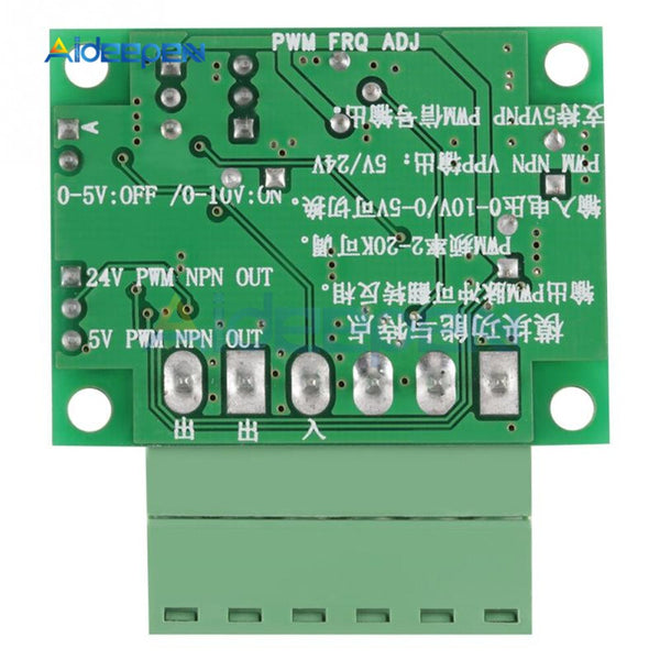 DC 0 5V / 0 10V to 0 100% Analog Input Voltage to PWM Signal Generator – Aideepen