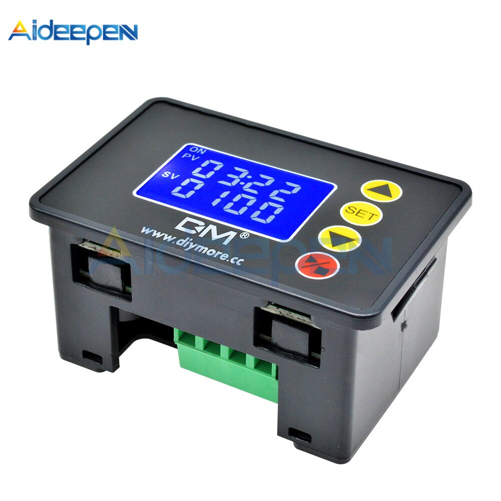 DC 12V 24V AC 110V 220V Digital Cycle Timer Delay Relay Board Module M – Aideepen