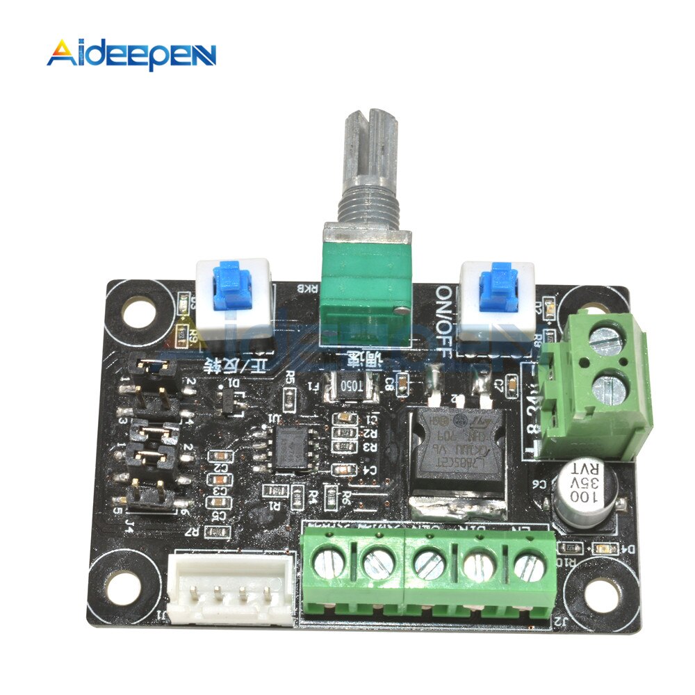 DC 12V 24V Stepper Motor Drive Driver Controller PWM Pulse Signal Gene – Aideepen