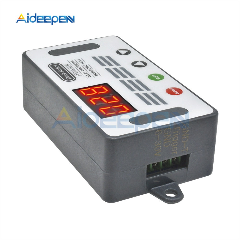 DC6 30V Digital Display Time Relay Module Time Delay Relay Timer Relay – Aideepen