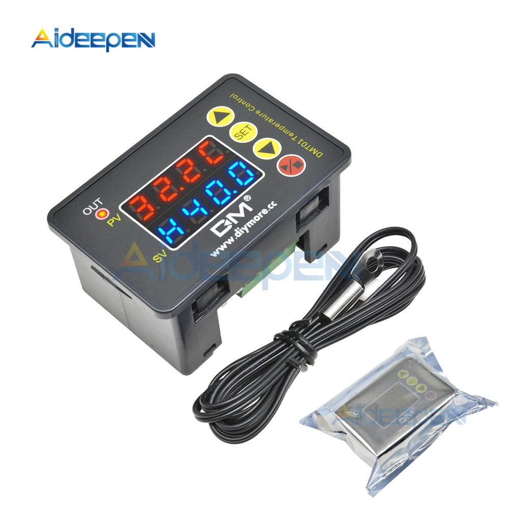 DMT01 AC 110 220V Digital Temperature Controller Thermostat Aquarium I ...
