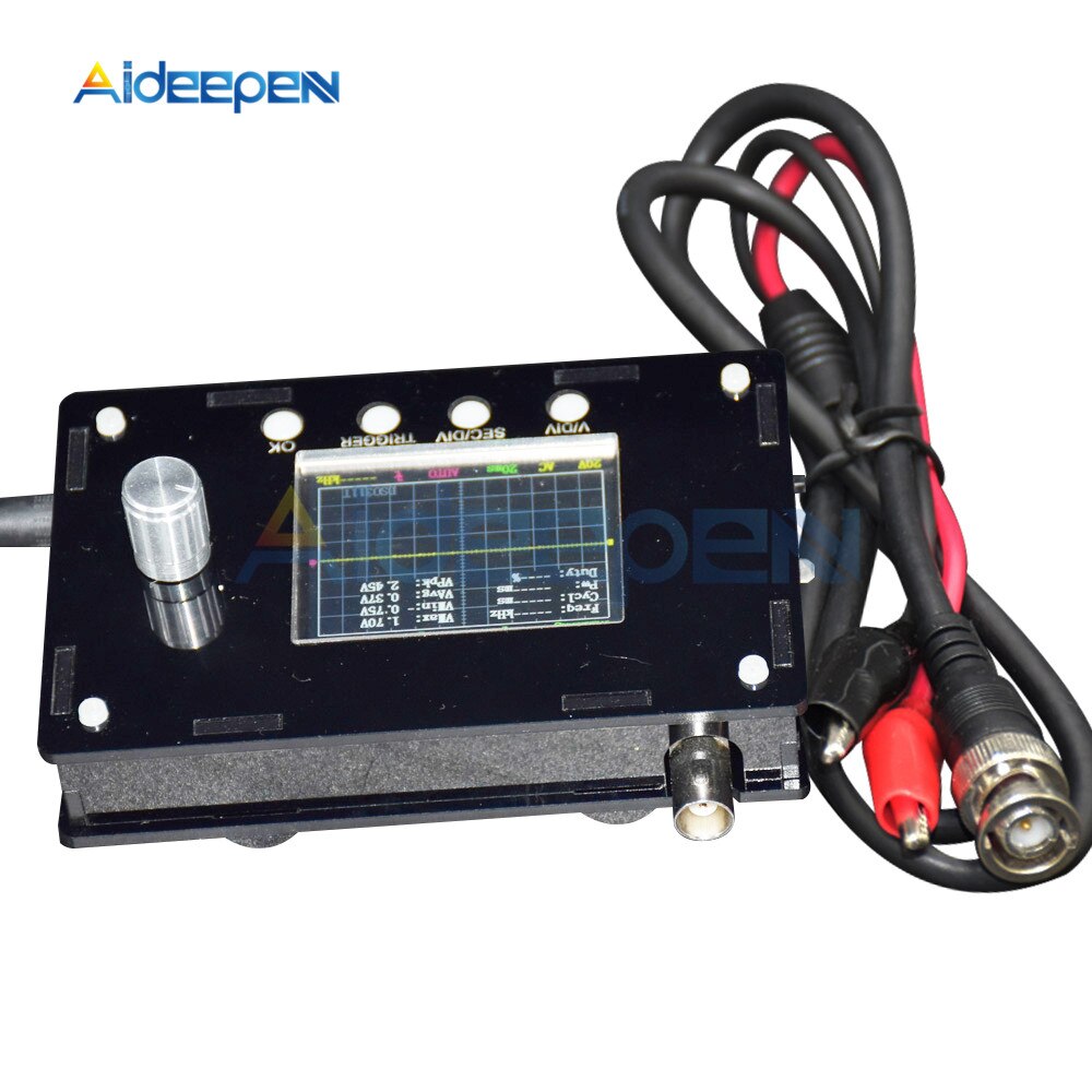 DSO328 2.4 Inch TFT LCD Atmega328p Mini Digital Handheld Oscilloscope ...