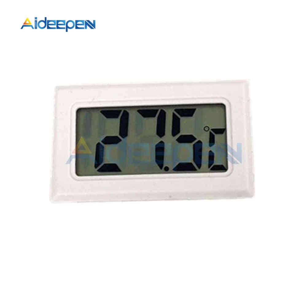 Embedded LCD Digital Thermometer for Freezer Temperature Sensor Meter ...