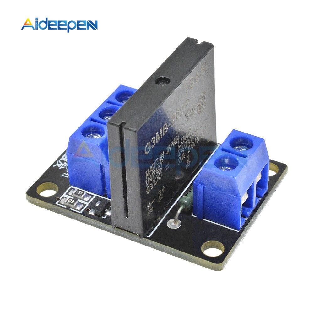 G3MB 202P 1 Channel Solid State Relay Board Module PCB SSR 5V DC For A – Aideepen