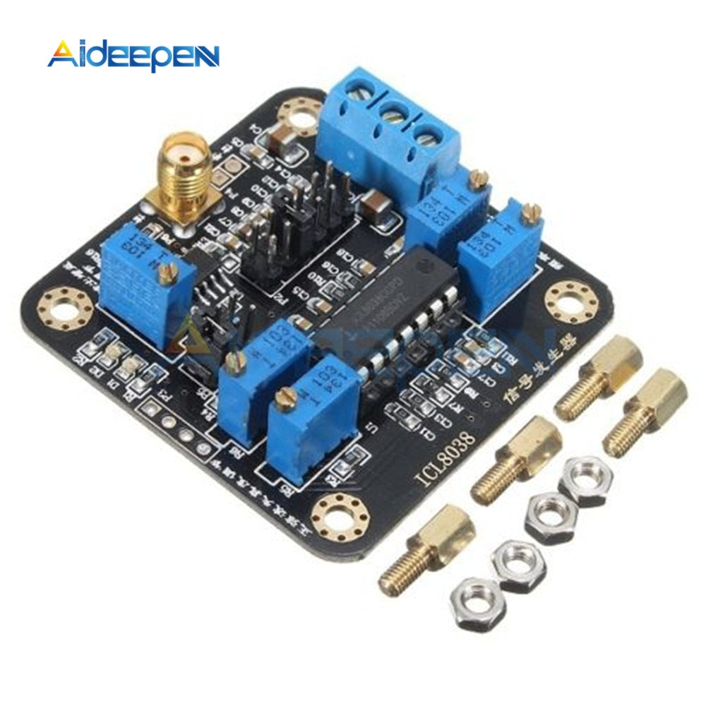 ICL8038 Low Frequency Signal Generator Module Sine Square Triangle Wav ...