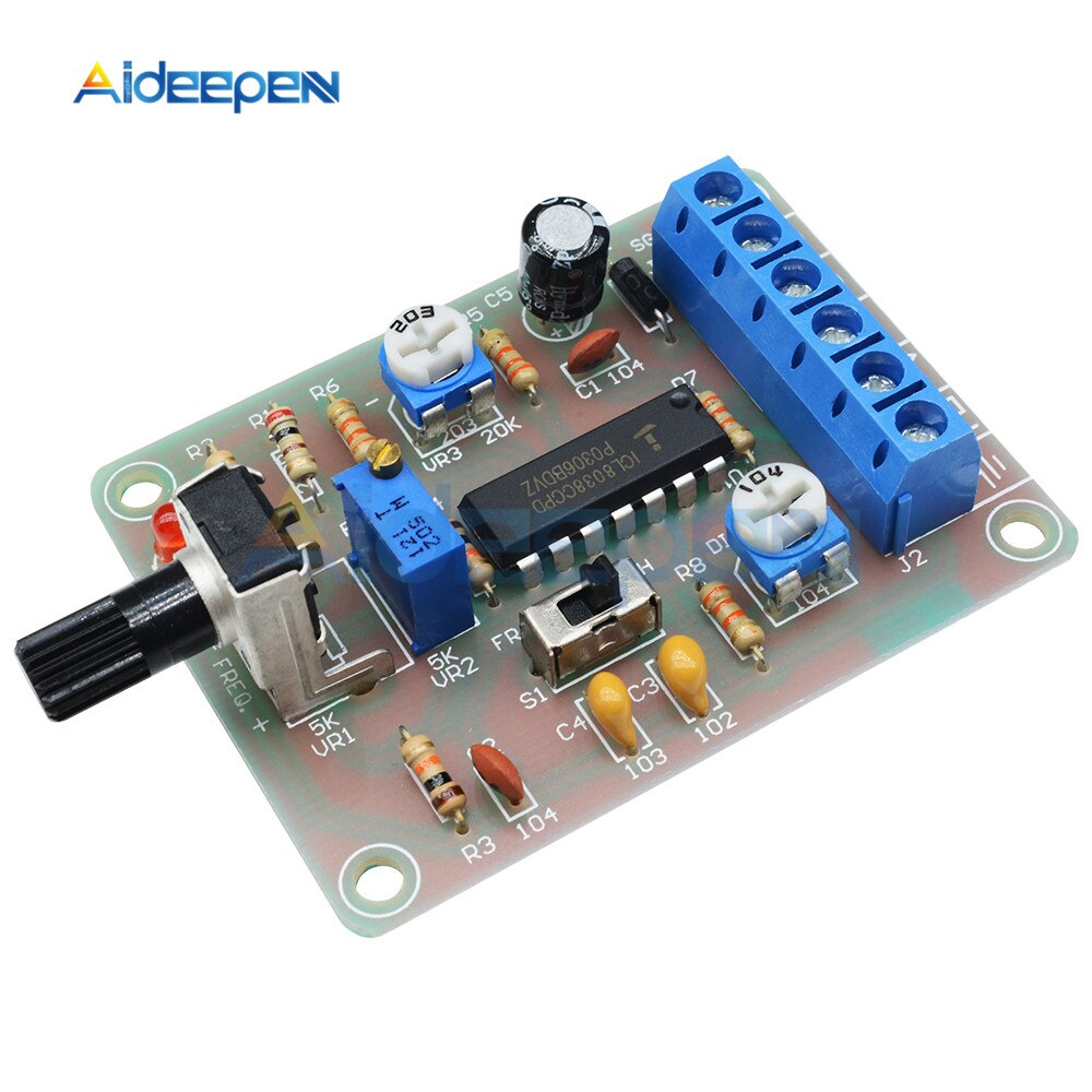 ICL8038 Monolithic Function Signal Generator Module Sine Square Triang ...