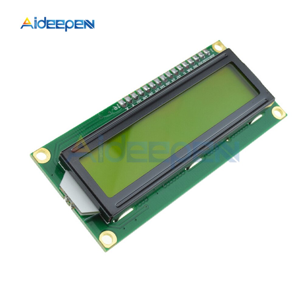 IIC/I2C Serial Interface 1602 16X2 Character LCD Backlight Module Yell ...