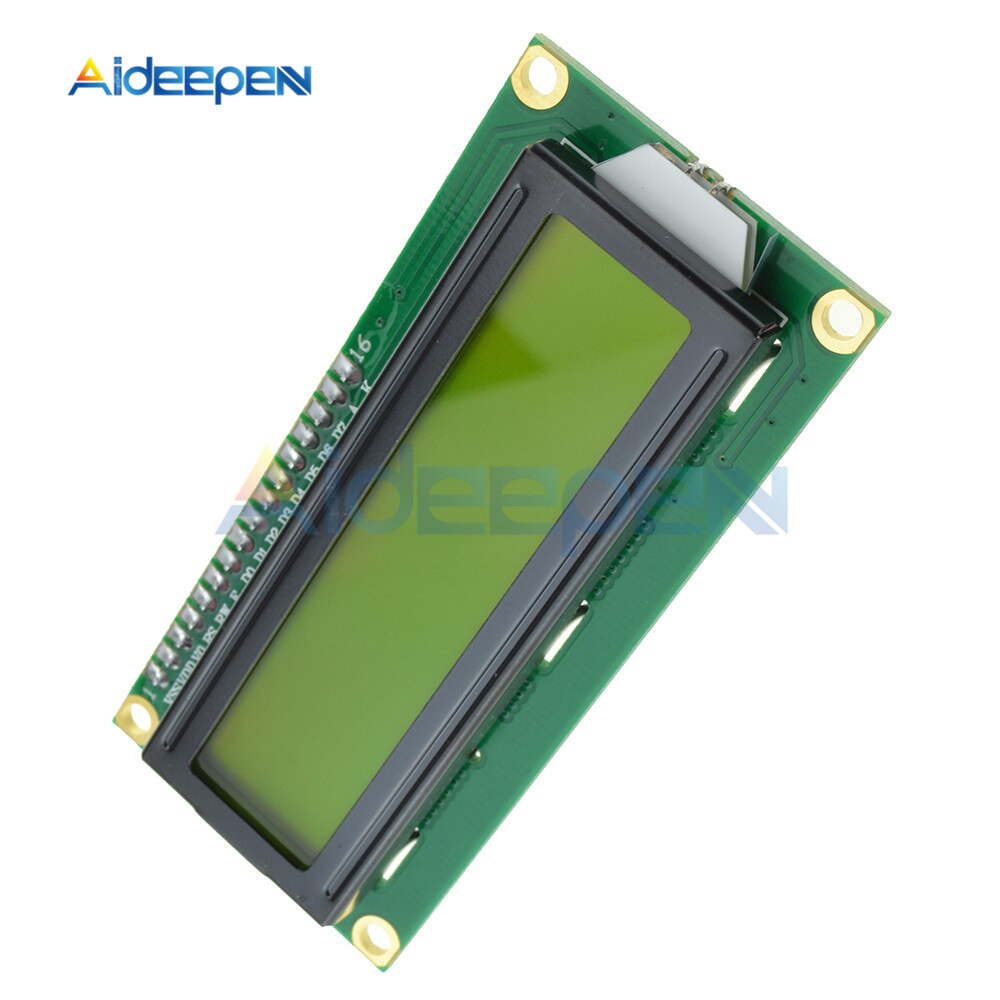IIC/I2C Serial Interface 1602 16X2 Character LCD Backlight Module Yell ...