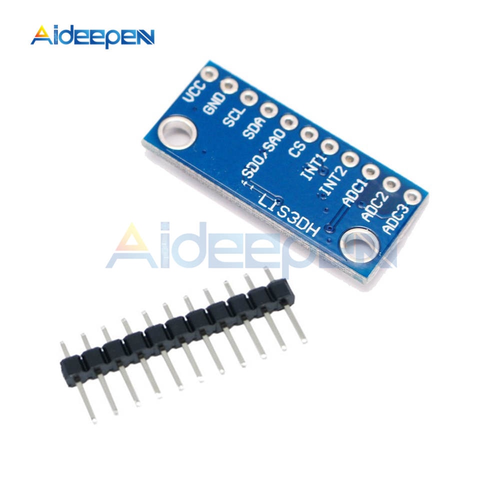 LIS3DH 3 axis Acceleration Module Three Axis Motion Accelerometer Temp ...