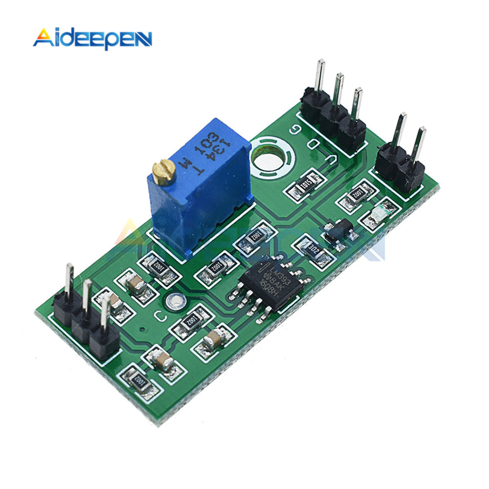 LM393 3.5 24V Voltage Comparator Module High Level Dual Output Analog ...