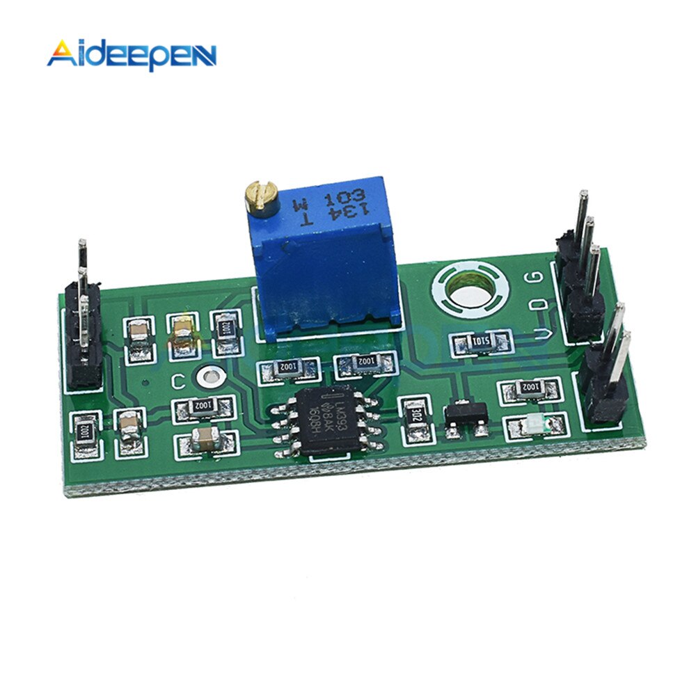 LM393 3.5 24V Voltage Comparator Module High Level Dual Output Analog ...