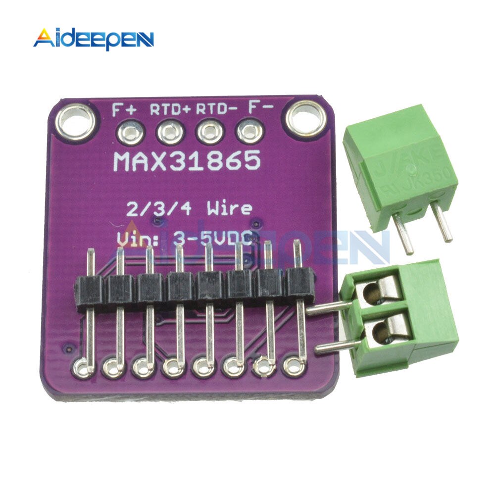 MAX31865 RTD Temperature Thermocouple Sensor Amplifier Module For Ardu – Aideepen