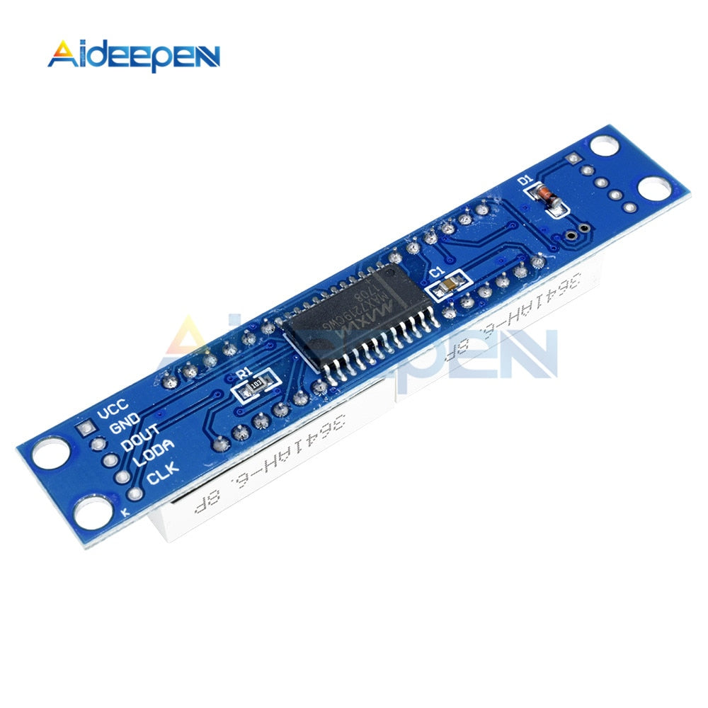 MAX7219 Led Dot Matrix Module 8 Digit 7 Segment Digital LED Display Tu ...