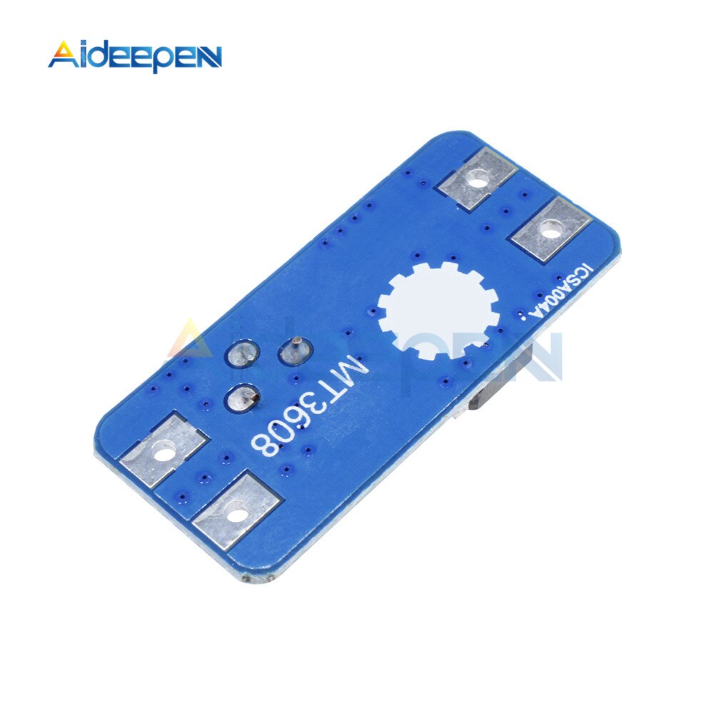 MT3608 DC DC Adjustable Boost Module 2A Boost Plate Step Up Module wit ...