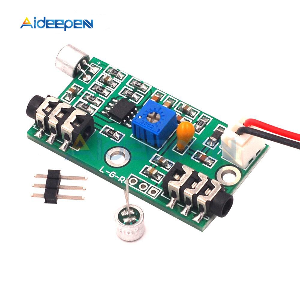 Microphone Pickup Microphone Amplifier Module AC Signal Amplifier Boar ...