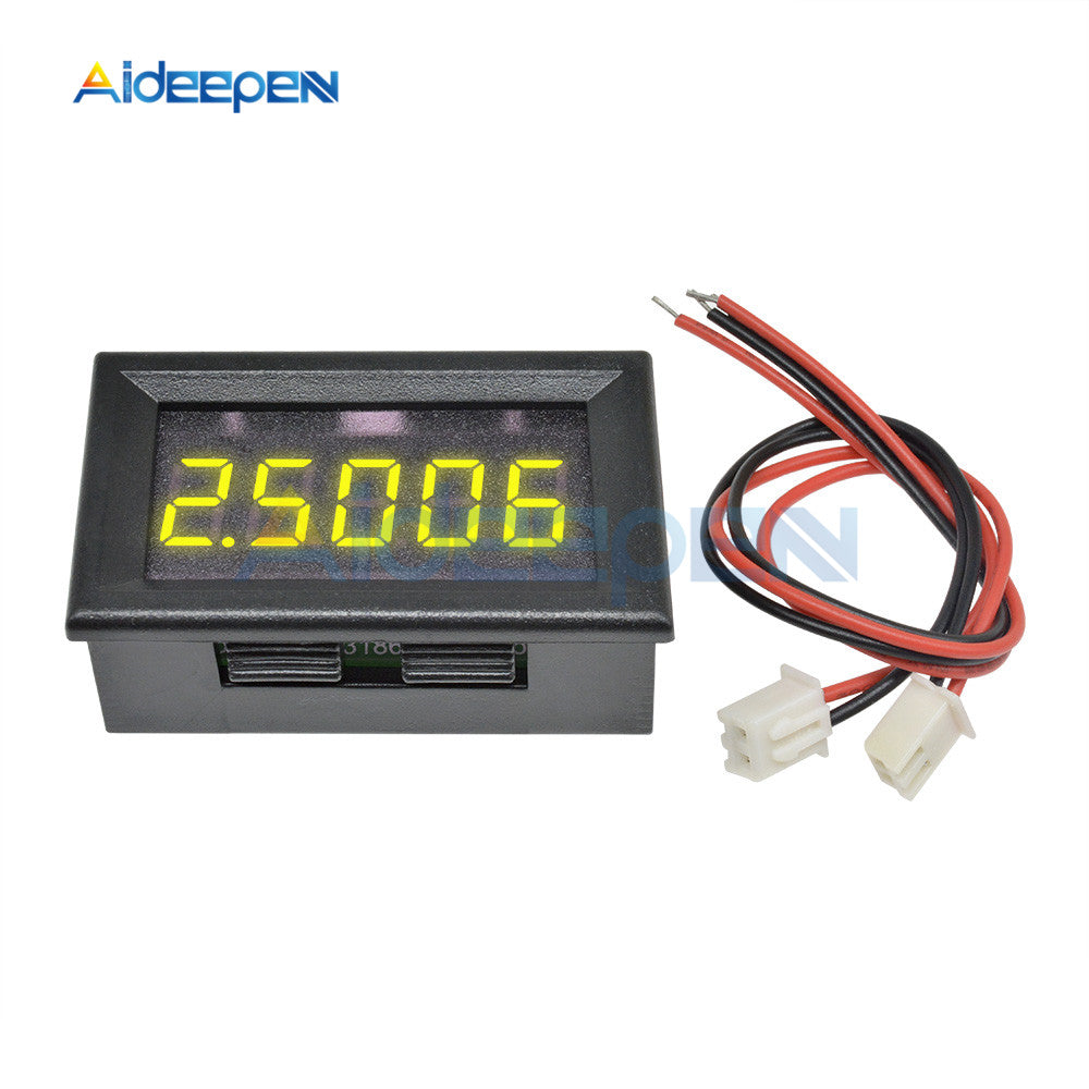 Mini Digital Voltmeter DC 0 33V Panel Volt Voltage Meter Tester Detect ...