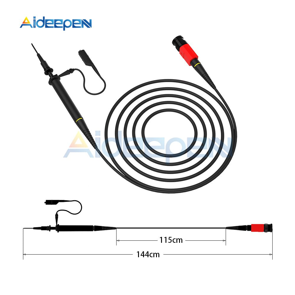 P4100 Oscilloscope Probe 100:1 High Voltage Withstand 2KV 100MHz for O ...