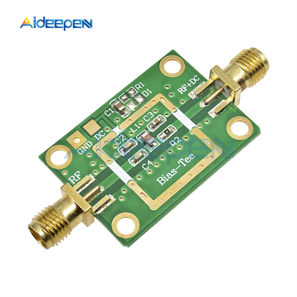 RF Biaser Bias Tee Wideband Frequency 10MHz 6GHz 6000MHz for HAM radio ...