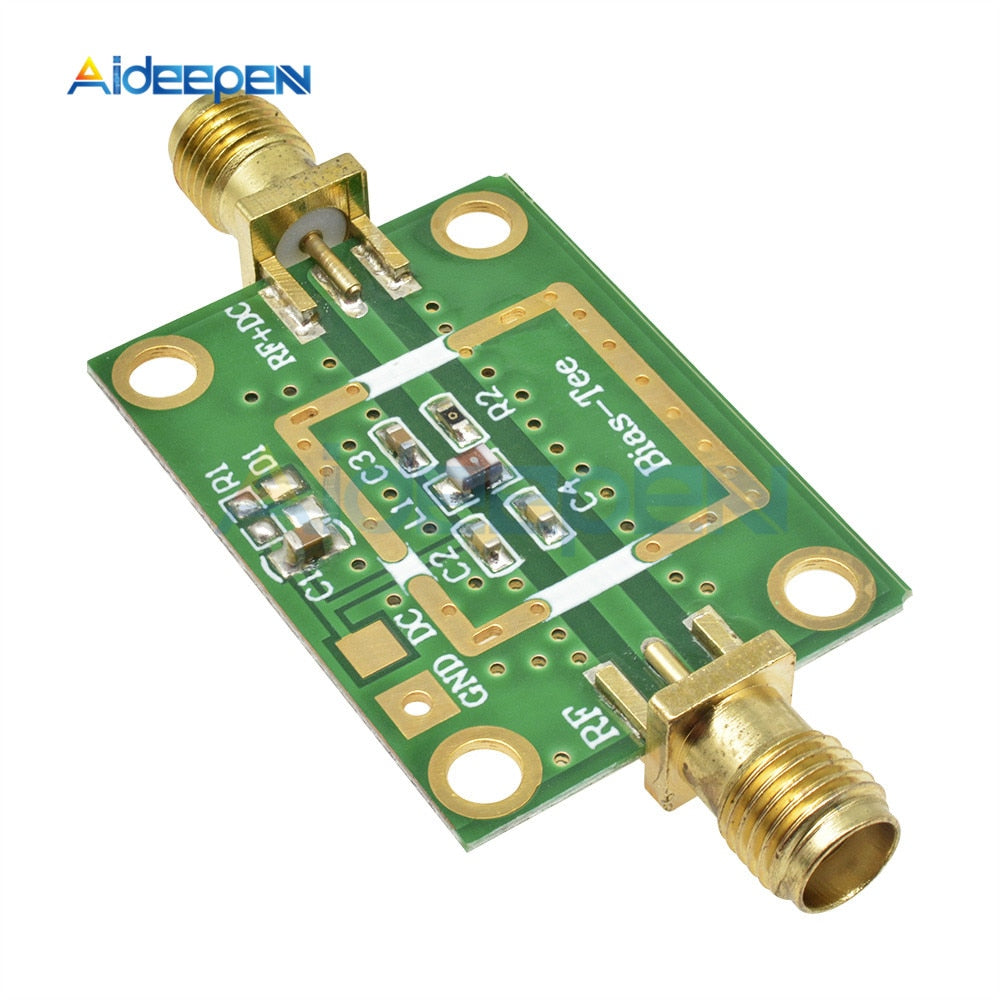 RF Biaser Bias Tee Wideband Frequency 10MHz 6GHz 6000MHz for HAM radio ...