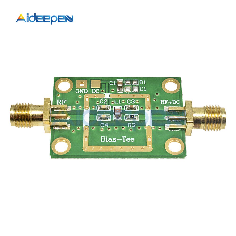 RF Biaser Bias Tee Wideband Frequency 10MHz 6GHz 6000MHz for HAM radio ...