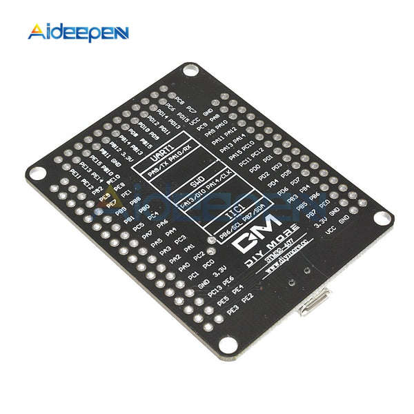 STM32F407VGT6 ARM Cortex M4 32bit MCU Core Development Board SPI I2C I – Aideepen